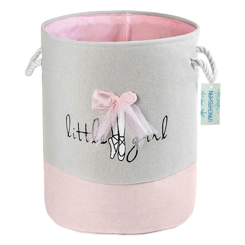 Little Girl Laundry Basket (40l) | Multipurpose Big Hamper Bag
